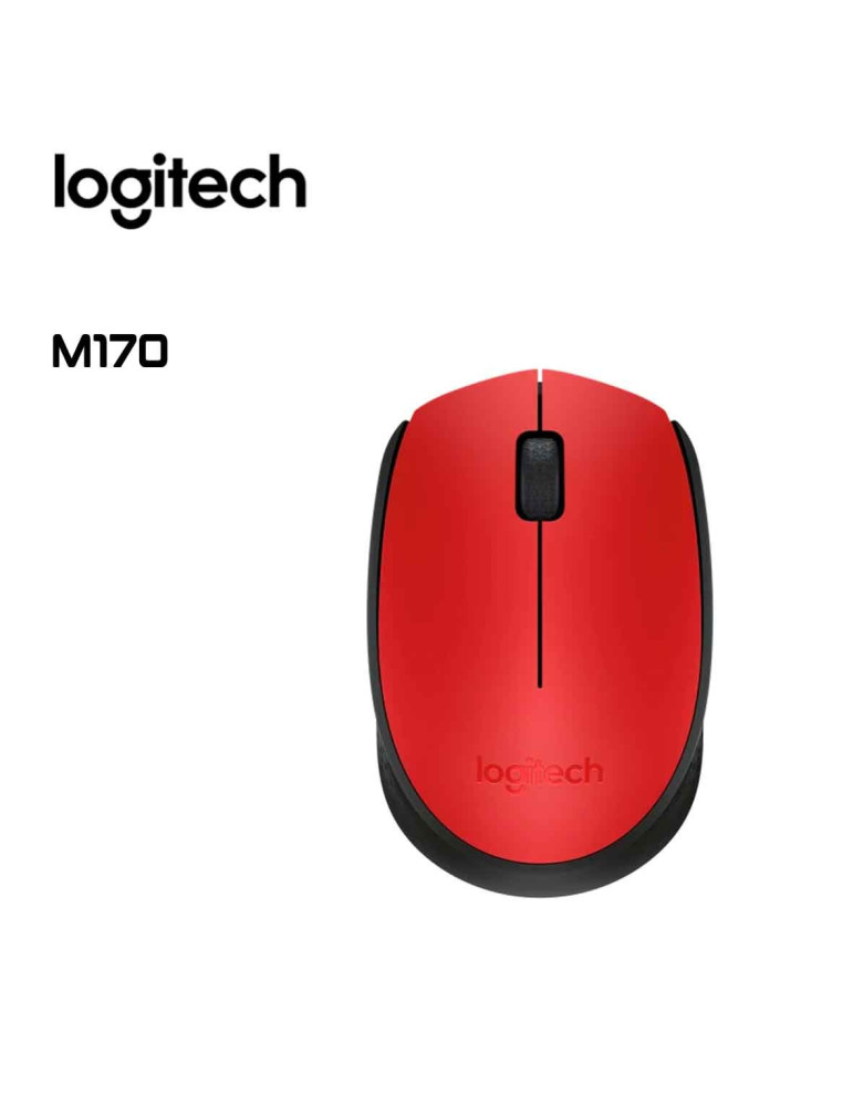 MOUSE WIRELESS LOGITECH M170 ( 910-004941 ) RED Online