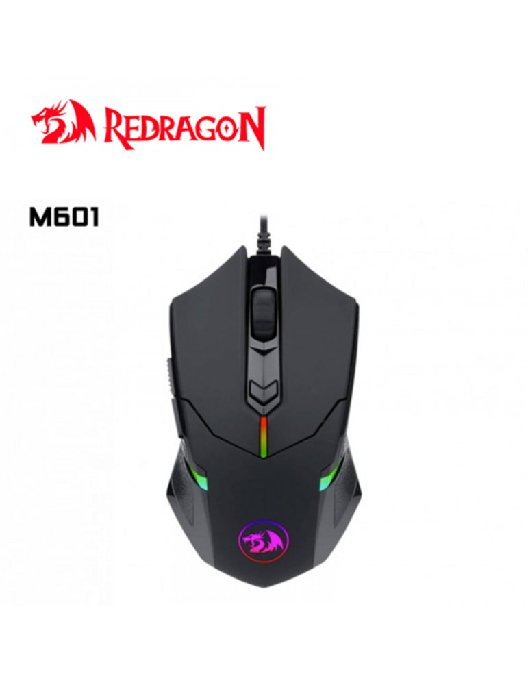 Mouse Gaming Redragon Centrophorus (M601 ) 7200 Dpi Rgb