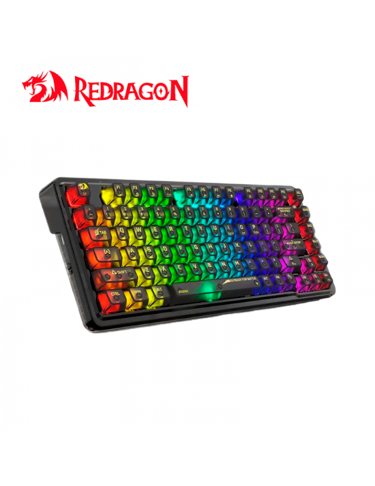 TECLADO WIRELESS GAMING REDRAGON ELF PRO ( K649CTB-RGB-PRO ) SWITCH CRYSTAL