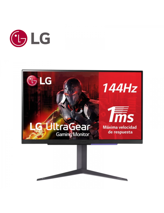 Monitor 27" Gaming Lg 27GR93U-B Ultragear Uhd 144hz 1ms Ips Dp Hdmi