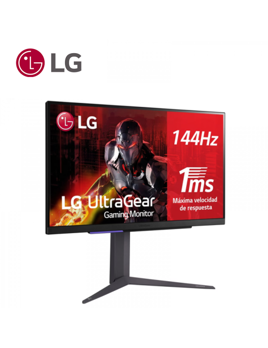 Monitor 27" Gaming Lg 27GR93U-B Ultragear Uhd 144hz 1ms Ips Dp Hdmi