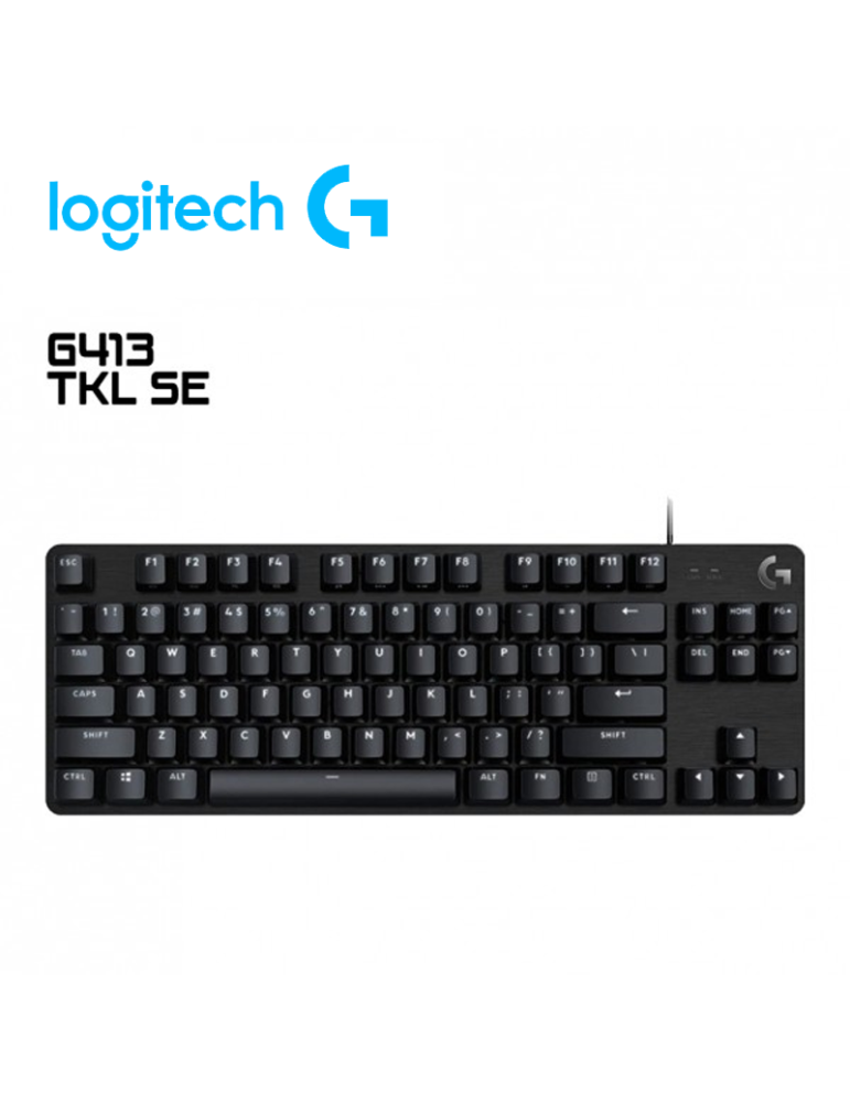 TECLADO GAMING LOGITECH G413 TKL SE ( 920-010442 ) MECHANICAL BLACK Online