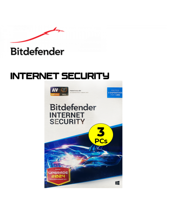 Antivirus Bitdefender Internet Security 3 Pc 2024