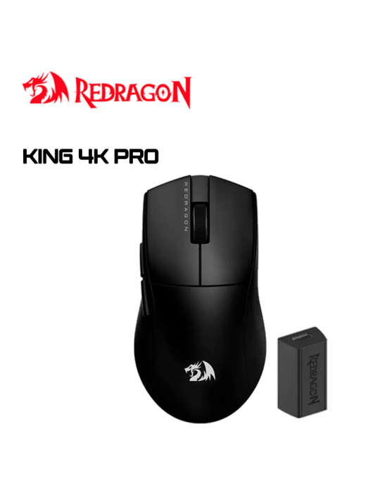 Mouse Gaming Wireless Redragon King 4k Pro ( M916-PRO-4K ) 26000 Dpi Black