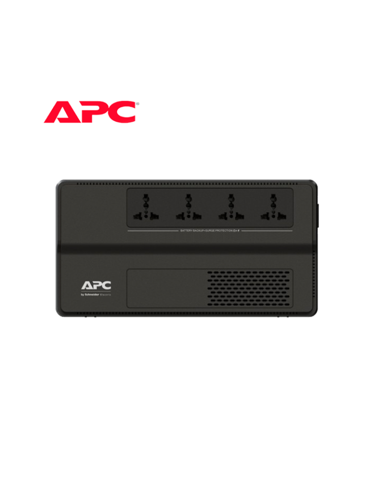 Ups Apc 650va (375w) (BV650I-MS) Black
